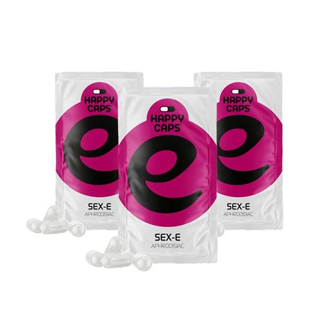 3x Kapsle Happy Caps Sex E Raveshopcz
