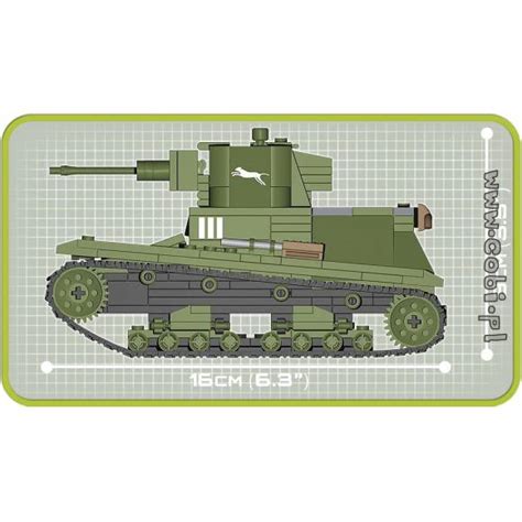 Конструктор Коби Cobi 2456 Польский легкий танк 7 TP - оригинальные ...