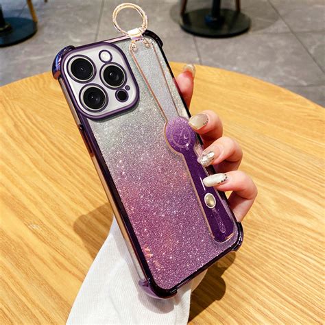 Casing For Tecno Spark Go 1 Spark Go 2025 Pop 9 4G Luxury Four Corner Anti Drop Wrist Strap