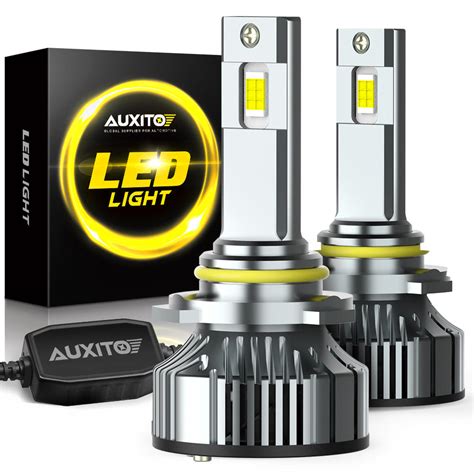 Auxito H11h8h16 Led Fog Light Bulbs 3000k Amber Yellow 600 Bright