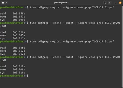 Pdfgrep Use Grep Like Search On PDF Files In Linux Command Line