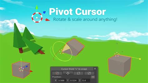Unity Pivot Cursor Tool Rotate And Scale Around Anything Youtube