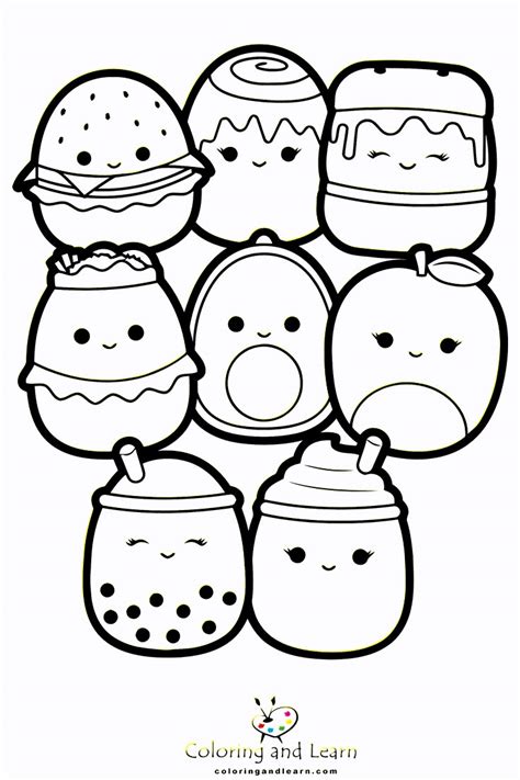 Squishmallows Coloring Pages Coloring Pages Coloring Pages For Boys