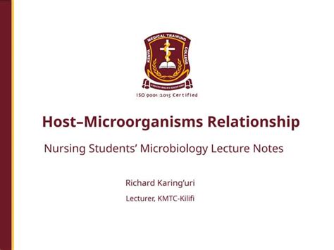 Host Pathogen Interactions Ppt