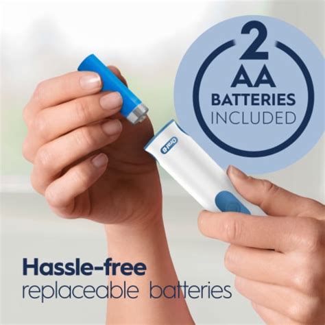 Oral B Revolution White Battery Toothbrush 1 Ct King Soopers