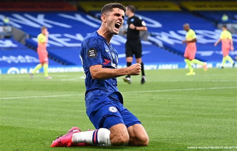 Christian Pulisic Goal Vs Manchester City Chelsea Stars Goal Brings
