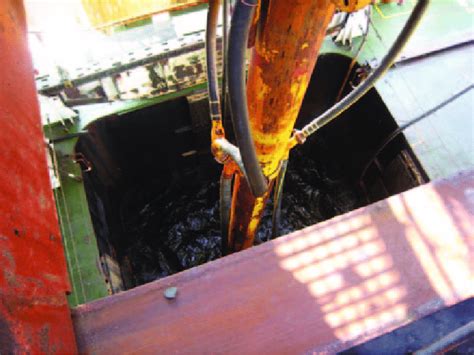 Top A Portion Of The Drill Assembly Aboard The Debmar Pacific The