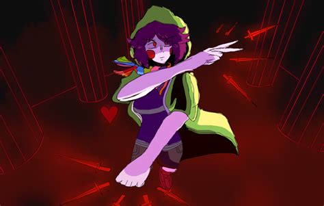 I Drew The Cover Of Facing Demons Nitro Remix Ss Chara Drawn By Nick
