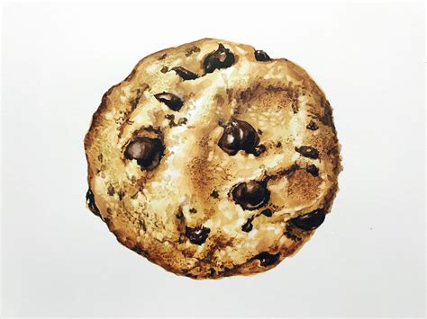 HY 기초디자인 쿠키 개체묘사 Watercolor Cookies Watercolor Food Watercolor Landscape Confectionary Art