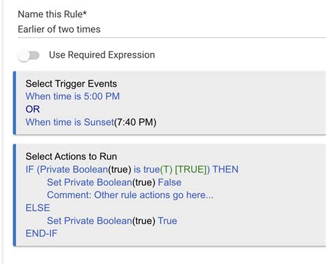 Rule Conditional 🛎️ Get Help Hubitat