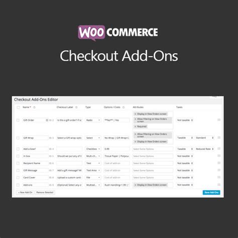 Woocommerce Checkout Add Ons Gplrockcom