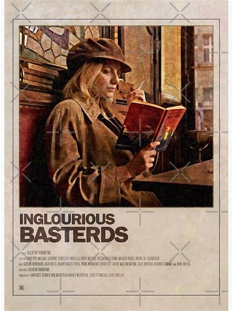 Retro Film Poster For Inglourious Basterds Poster By Aemeth