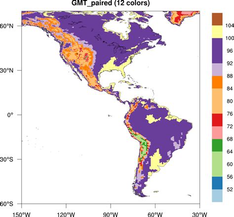 Gmtpaired Color Table