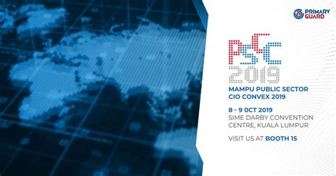 Primary Guard On Linkedin Primary Guard Will Be At 4th Annual Malaysia Public Sector Cio Convex…