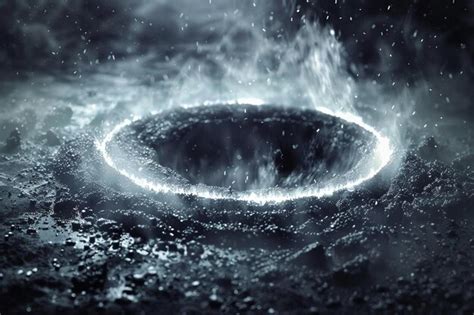 White Light Effect Rings Premium Ai Generated Image White Light Effect Rings Premium Ai Generated Image