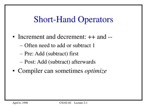 ppt java operators powerpoint presentation free download id 9678245