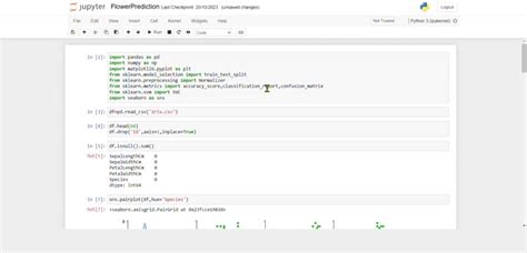 Machinelearning Irisflowerclassification Internship Datascience Basim Siddiqui