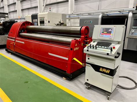 Davi Model Mca 3028 4 Roll Double Pinch Hydraulic Bending Rolls Year 2015