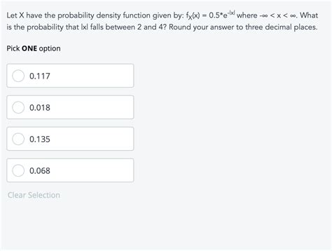 Solved Let X Have The Probability Density Function Given By Chegg