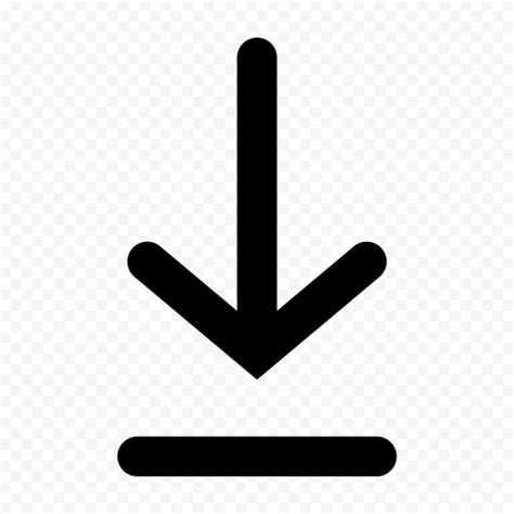Down Arrow Symbol