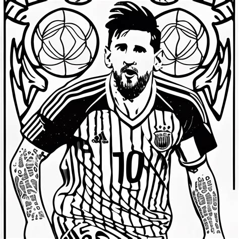 Dibujos De Messi Para Imprimir Dibujos Para Imprimir Y Colorear