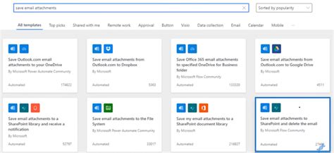 使用 Power Automate 將電子郵件附件保存到 Sharepoint