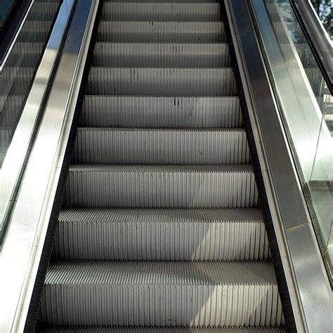 Escalator Steps Grey Stairway Photo Background And Picture For Free