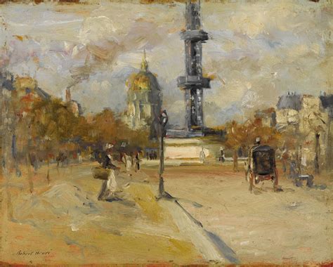 Robert Henri American 1865 1929 Place In Paris Place De Lot