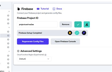 unable to find firebase storage setting · issue 758 · flutterflow