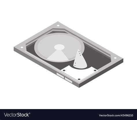 Hard Disk Drive Royalty Free Vector Image VectorStock