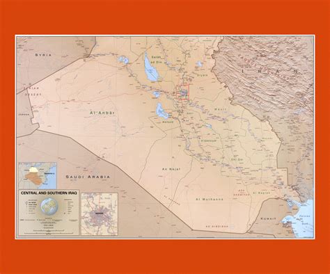 Maps Of Iraq Collection Of Maps Of Iraq Maps Of Asia  Map