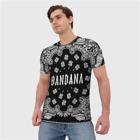 Мужская футболка 3D Bandana Бандана Кизару Биг Бейби Тейп - купить по ...