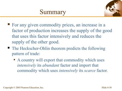 Ho Theorem Of International Trade Ho Theorem Of International Tradeho