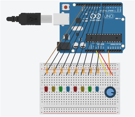 Arduino Determining The Power On Frequency Of Leds In