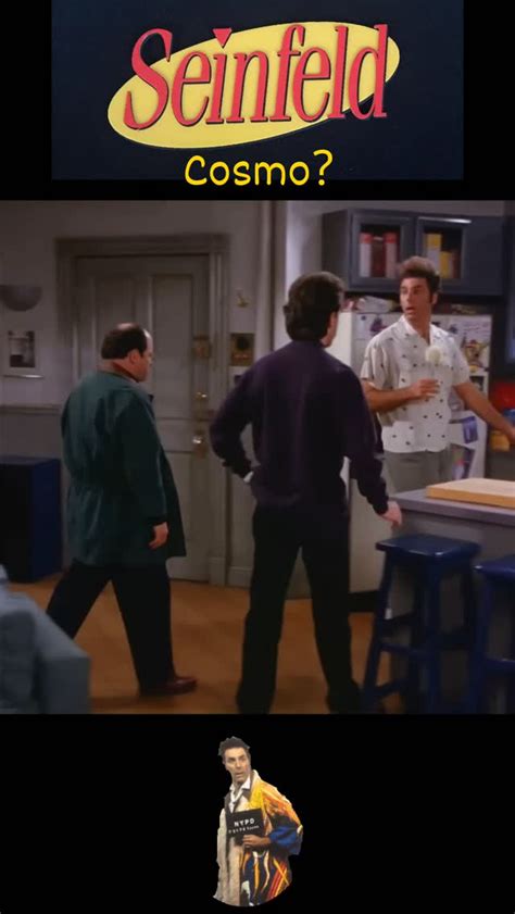 Seinfeld Cosmo George Inadvertently Discovers Kramers First Name While Searching For A