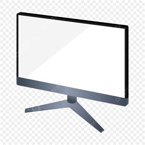 모니터 흰색 화면 Tv 화면 감시 장치 Png 일러스트 및 벡터 에 대한 무료 다운로드 Pngtree