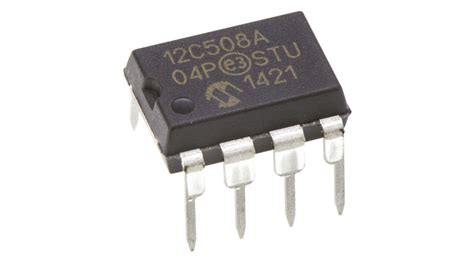 microchip pic12c508a 04 p 8bit pic microcontroller pic12c 4mhz 512