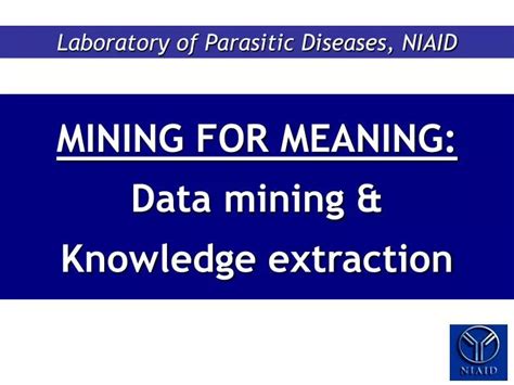 Ppt Mining For Meaning Data Mining And Knowledge Extraction Powerpoint Presentation Id 919225