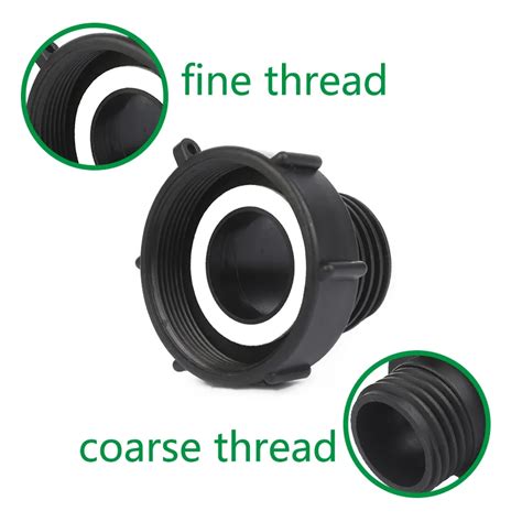 Ibc Coupling Tank Coupling Female To Male Female M80x 3 Kingtainer X S60 6 Male S75 X 6 Female