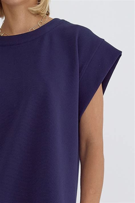 Midnight Mariner Back Button Top Savage Roots Boutique