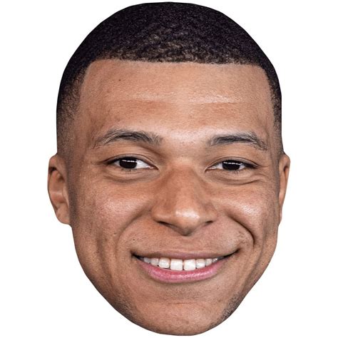 Kylian Mbappé Stubble Big Head Celebrity Cutouts