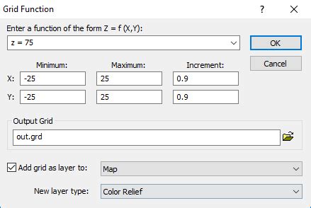 Creating A Horizontal Planar Grid In Surfer Golden Software Support