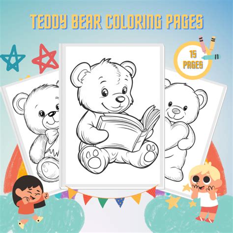 16 Desenhos De Ursinho Para Colorir Liberte Seu Artista Interior