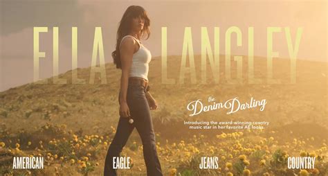 Shop Ella Langleys New American Eagle Campaign Get Concert Tickets