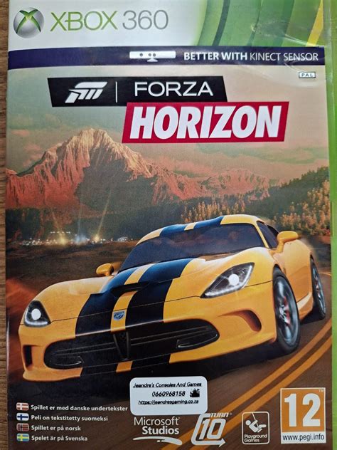Forza Horizon Xbox 360 Xbox 360 Games Jeandres Consoles And Games