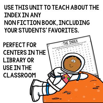 Index Lesson How To Use An Index Library Skills TPT