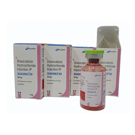 Doxorex 50 Doxorubicin Hydrochloride Injection At ₹ 232vial