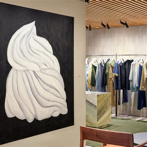 Loewe Sprouts Grasses And Plants From Sodden Clothes At Paris Fashion Week