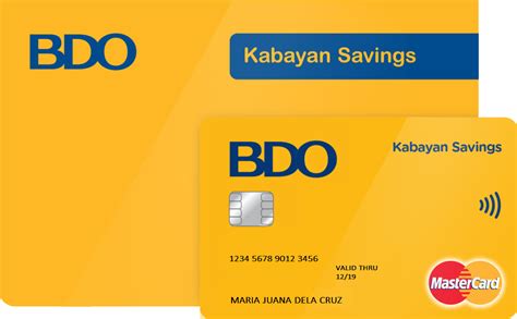 Bdo Kabayan Savings Mga Benepisyo At Para Kanino Usapangperaph