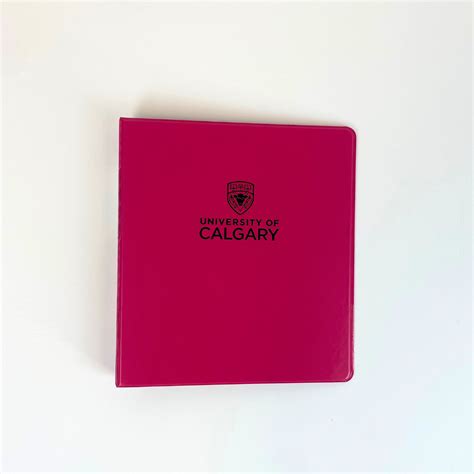 U Of C Logo Binders University Of Calgary Bookstore